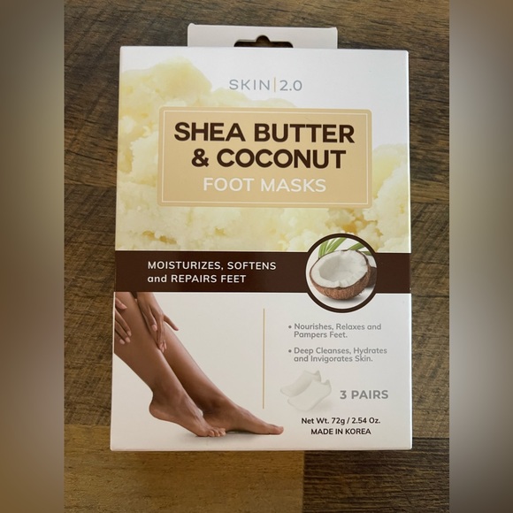 Bath & Body | New Skin 2 Shea Butter Coconut Foot Masks | Poshmark